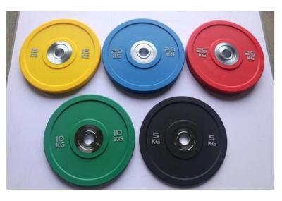 중국 접착 재료로 된 철 바벨 무게판 두께 2.5cm-5cm 판매용