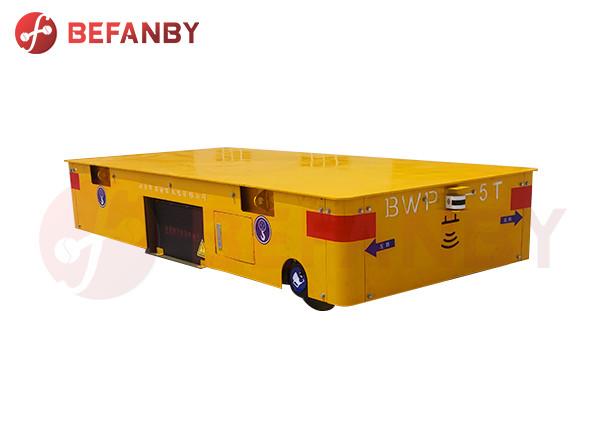 Chariot sans rail à télécommande de la direction 10T avec le fonctionnement sur batterie