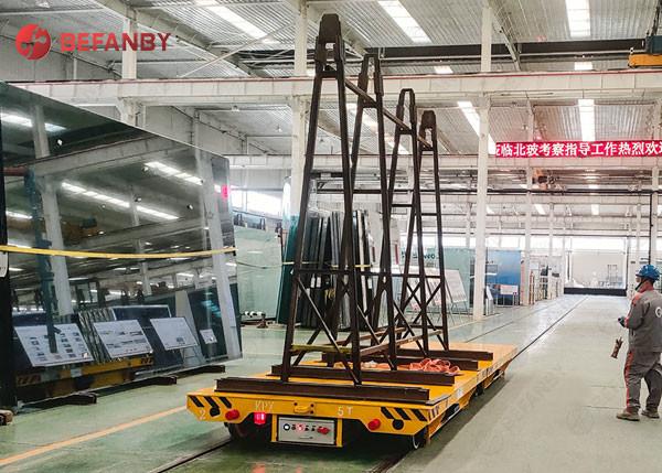 16T Customized Battery Rail Material Transport Cart