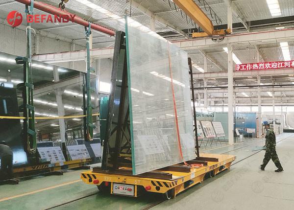 16T Heavy Load Battery Rail Material Transport Cart