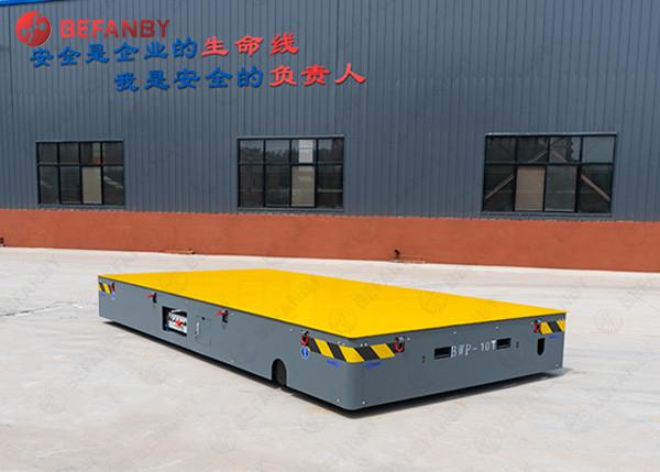 Safety Sensors Control Battery Railless Material Transfer Trolley