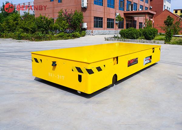 7t PU Wheels Trackless Transport Carts