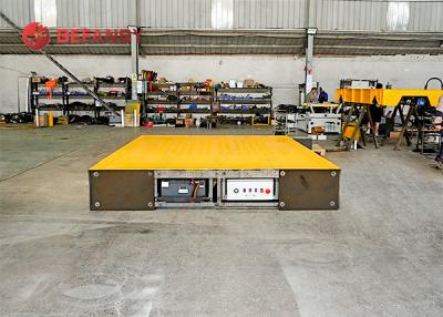 Κίνα Μεγάλη βιομηχανική μεταφορά επιτραπέζιων με μπαταρίες κάρρων, εύκαμπτο μηχανοποιημένο καροτσάκι μεταφοράς στους δρόμους ραγών προς πώληση