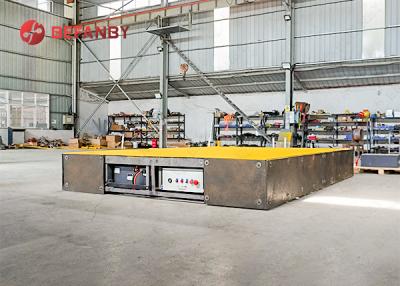 Κίνα Μεγάλη βιομηχανική μεταφορά επιτραπέζιων με μπαταρίες κάρρων, εύκαμπτο μηχανοποιημένο καροτσάκι μεταφοράς στους δρόμους ραγών προς πώληση