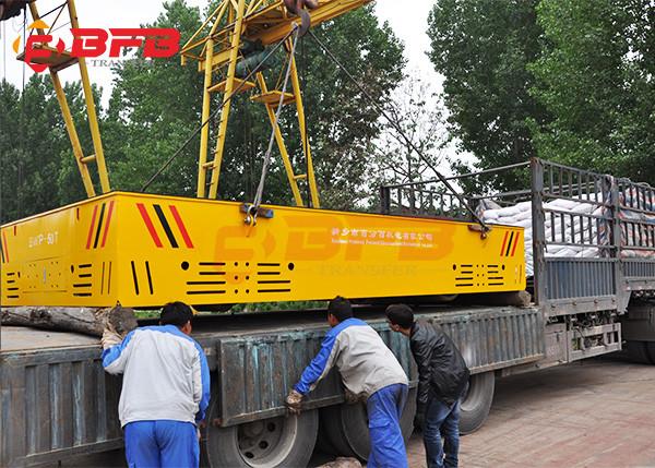 Η ηλεκτρική μπαταρία ενεργοποίησε το Trackless κάρρο καροτσακιών στο πάτωμα για το χειρισμό μερών εργαστηρίων