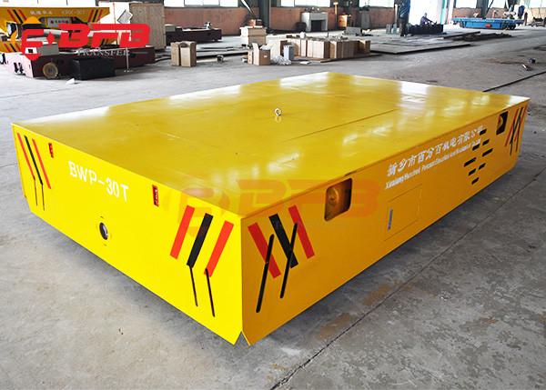Sistema del carro de 30 Ton Motorised Flat Bed Transport para la dirección del tubo del metal