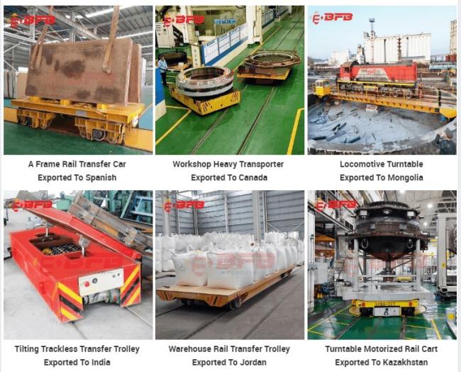 Heat Proof Electric 35 Ton Ladle transfer Car On Tracks