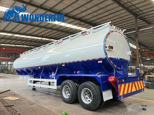 China Petroleum Gasoline 3 Axles Aluminum Monoblock Fuel Oil Hot Sale Water Trailer Tanker 50000 Liters Gas 40cbm 45cbm 50cbm Tank Truck Semi Trailer for sale