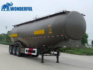 China 3 4 Axles Aluminum Alloy Stainless T700 Q345 AG700 Carbon Steel Dry One Silo Fly Ash Powder Bulk Cement V Type Tank Tanker Transport Truck Semi Trailer for sale