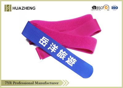 China Fita elástico resistente do gancho e do prendedor do laço projetada especificamente à venda