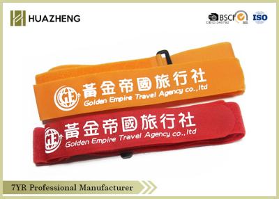 China Correia Resusable da bagagem do curso de Velcro, correias coloridas de Velcro à venda