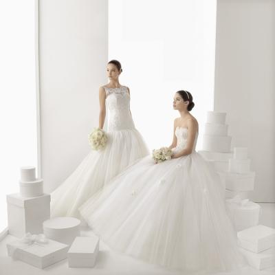 Cina Vestiti da sposa dal pizzo dell'innamorato in vendita