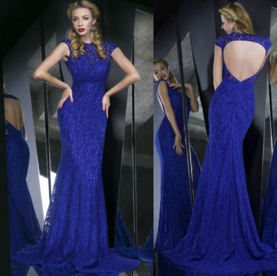 Cina Madre di lunghezza del pizzo di estate della manica su misura abiti della sposa con ampia scollatura sulla schiena in vendita