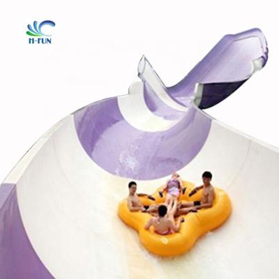 中国 ISO Guangzhou Factory 4 person Water Park Tube Fiberglass Water Slide Tubes for Sale 販売のため