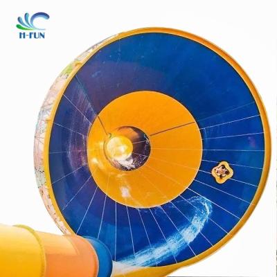 中国 Safe design water park cloverleaf tube for tornados water slide aquapark toboganes 販売のため