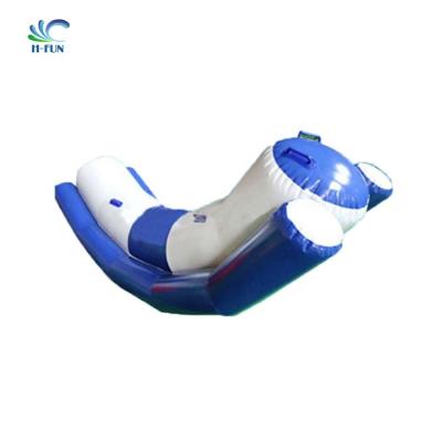 China inflatable floating water seesaw inflatable seesaw games Te koop
