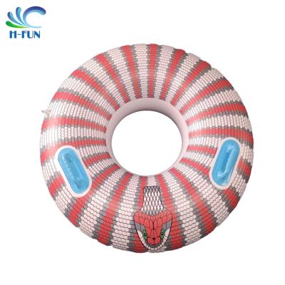 China Inflatable Single Water Park Tube Pool Floats Customized Logo à venda