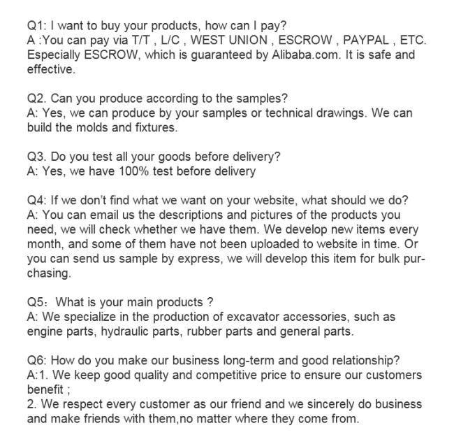 FAQ information