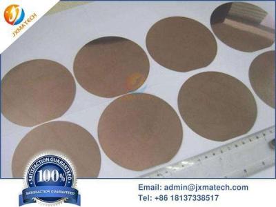 Cina Substrato di rame del wafer dei prodotti del molibdeno con alta conducibilità termica in vendita