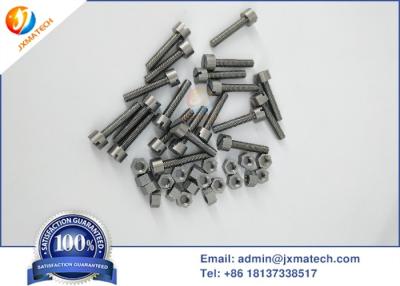 Cina Bulloni su misura del molibdeno di dimensione, viti standard del molibdeno di Astm B387 in vendita