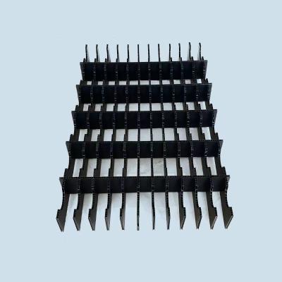 China Corrugated Plastic Dividers Box PP Hollow Board Recycled Multi Compartment Storage Box for sale