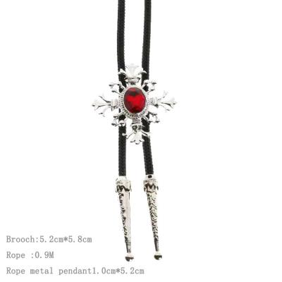 Cina Dimensione rossa del collare 5.2cm×5.8cm della camicia di Diamond Collar Lapel Pin For in vendita