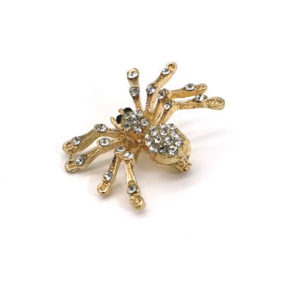 Cina La fibula materiale Pin Gold Spider Shape For di modo della lega copre 2.5cm×3cm in vendita