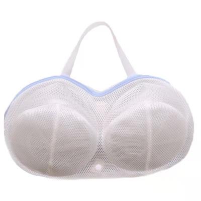 Cina Underwear Mesh Laundry Bag Double Layer With Soft Support 39cm×20cm OEM in vendita