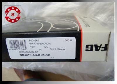 Cina Gabbia cilindrica NN3016-AS-K-M-SP dell'ottone di cuscinetti a rulli della FATICA di identificazione 80mm in vendita