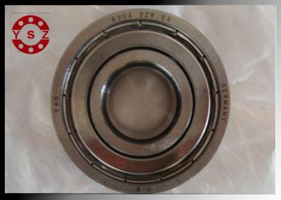 Cina Cuscinetti profondi del cambio del grado 6304 dei cuscinetti a sfera P6 della scanalatura di spazio C3 per i rivenditori in vendita