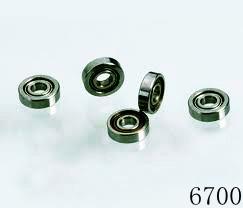 Cina cuscinetti a sfera della scanalatura 6700Deep, 6700Z, 6700ZZ, 6700RZ, 6700 2RZ, 6700RS, cuscinetto 6700 2RS in vendita