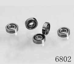 Cina cuscinetti a sfera della scanalatura 6802Deep con una guarnizione (- RS) su un cuscinetto 2RS del lato 6802 in vendita