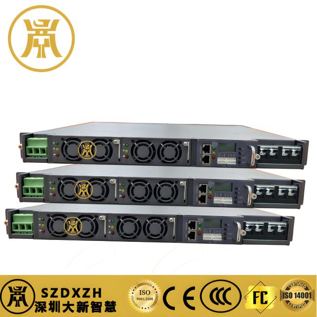 Side view of power supply installation