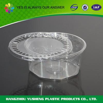 Cina contenitori di alimento di plastica eliminabili della vasca da 32 once per pane/dadi/riso/sushi in vendita