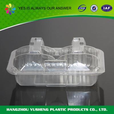 Cina EVOH rimuovono il compleanno di plastica/barbecue del pc del contenitore 2 di ciambella dei contenitori di bigné in vendita