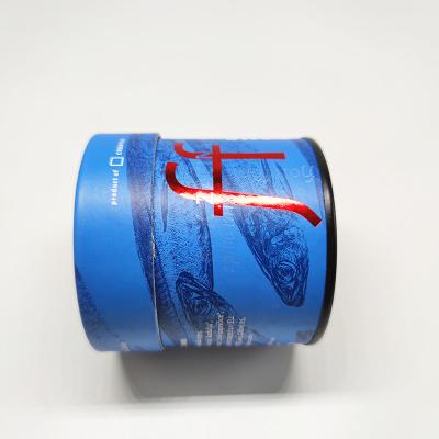 China O composto de papel imprimindo feito sob encomenda enlata o produto comestível em volta do empacotamento do tubo à venda