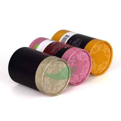 Cina Stampa del barattolo di plastica del cilindro di pelle di cura delle latte composite di plastica chiare della carta in vendita