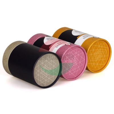 Cina Stampa del barattolo di plastica del cilindro di pelle di cura delle latte composite di plastica chiare della carta in vendita