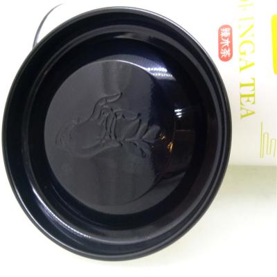 Chine Le composé fait sur commande de papier de couvercle en métal de logo met en boîte la taille intérieure du diamètre 120mm de 99mm à vendre