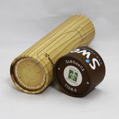 Китай Чонсервные банкы напечатанные желтым цветом Biodegradable бумажные упаковывая для карандашей и косметик бутылок продается