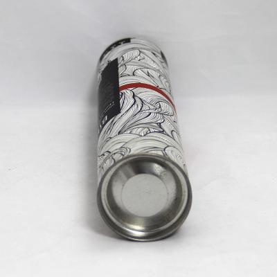 Китай Чонсервные банкы бумаги Kraft составные с серебряной крышкой Tinplate для бутылок вина и пересылая коробки продается