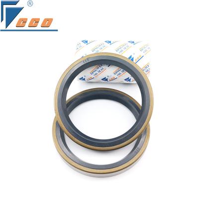 Cina Paraolio in gomma nera NBR tipo SB resistente all'usura con molla, adatto per albero motore in vendita