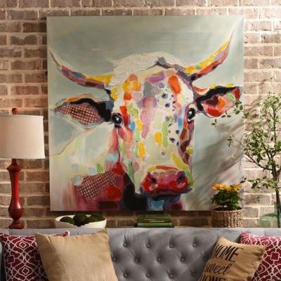 Cina Il bestiame domestico della decorazione modella l'iso della tela da dipinto 30x40 cm della parete della camera da letto approvato in vendita