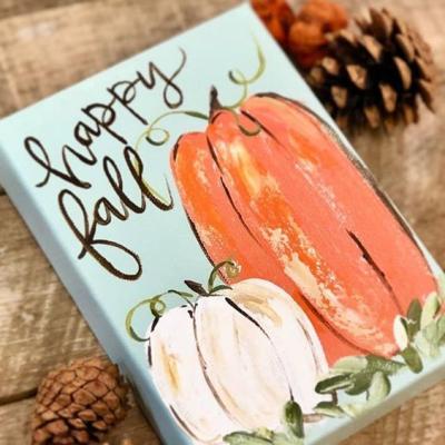 Cina La tela della decorazione stampa il ODM/OEM del modello della zucca di ringraziamento di arte della parete in vendita