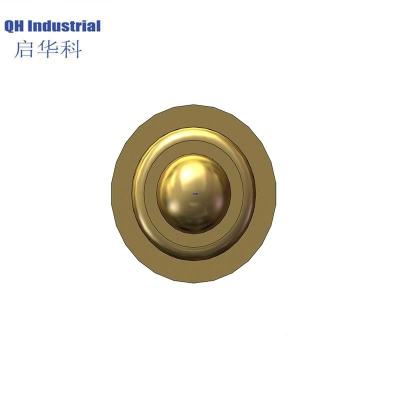 중국 Custom Brass Female And Male Spring Contact Loaded Pogo Pin Connector Contact Pin 1.4mm to 20mm Male Pin Terminal 판매용