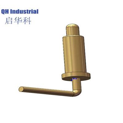 중국 1-3A Spring Loaded Magnet Connector Right Angle Male Female Data Transmissioin Power Charge Pogo Pin Connector 판매용