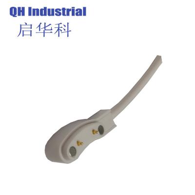 중국 신제품 USB 2.0 남성 2 핀 포고 전력 충전 케이블 자기 충전 케이블 스마트 워치 충전 핀 판매용