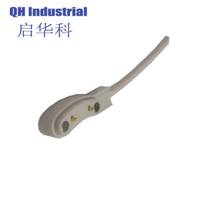 중국 신제품 USB 2.0 남성 2 핀 포고 전력 충전 케이블 자기 충전 케이블 스마트 워치 충전 핀 판매용