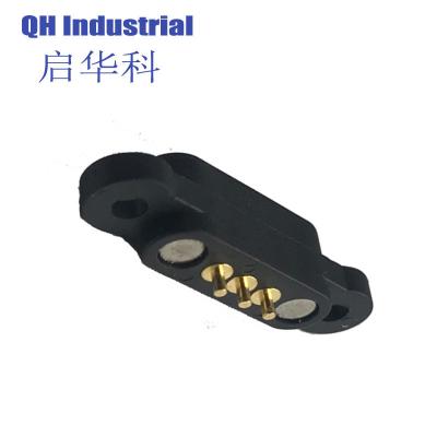 중국 스프링 로딩 포고 핀 커넥터 맞춤형 3 핀 직각 복선 3mm PCB 3 핀 커넥터 남성 OEM 여성 ODM 판매용
