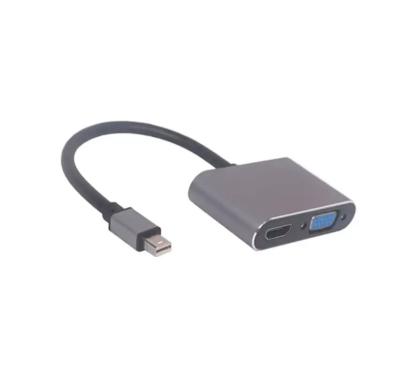 China Hot Sale Professional Mini DP Displayport Male HDMI VGA Female Converter Cable 4 K Resolution Connector Adapter Home Use Monitor HDTV Projector for sale
